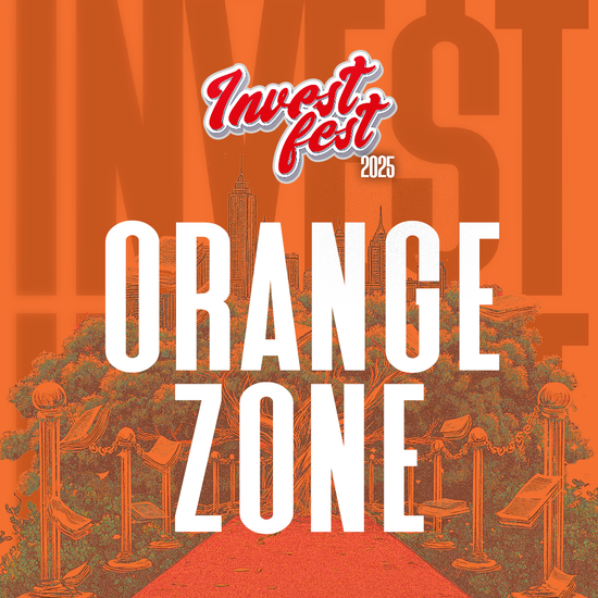 ORANGE ZONE - Vendor Booth 10' x 20' - Invest Fest 2025 – EYL Invest Fest